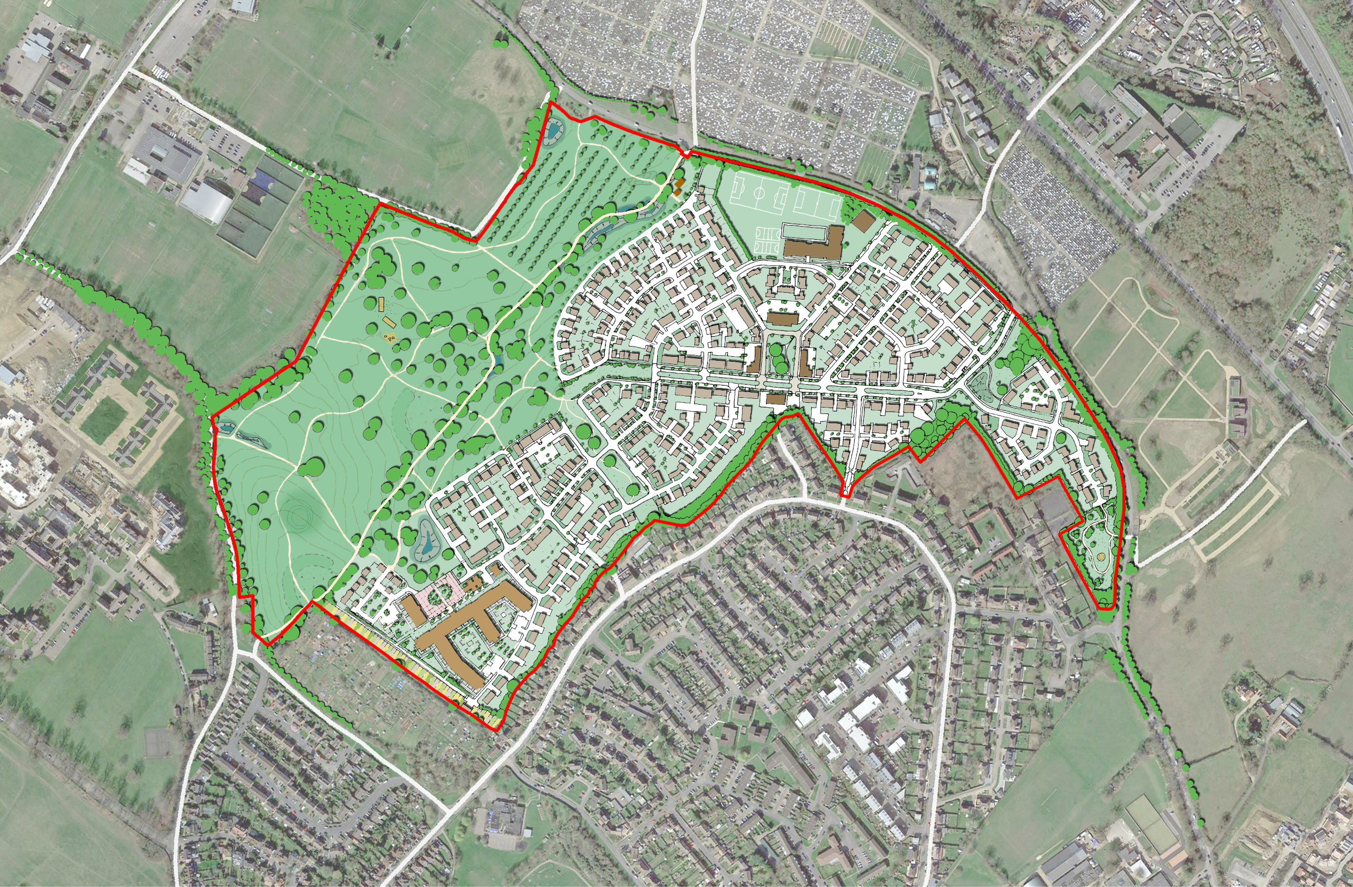A New Garden Community For Bushey Compass Park